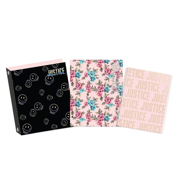 Justice | Other | 3pc Justice Binder Bundle | Poshmark